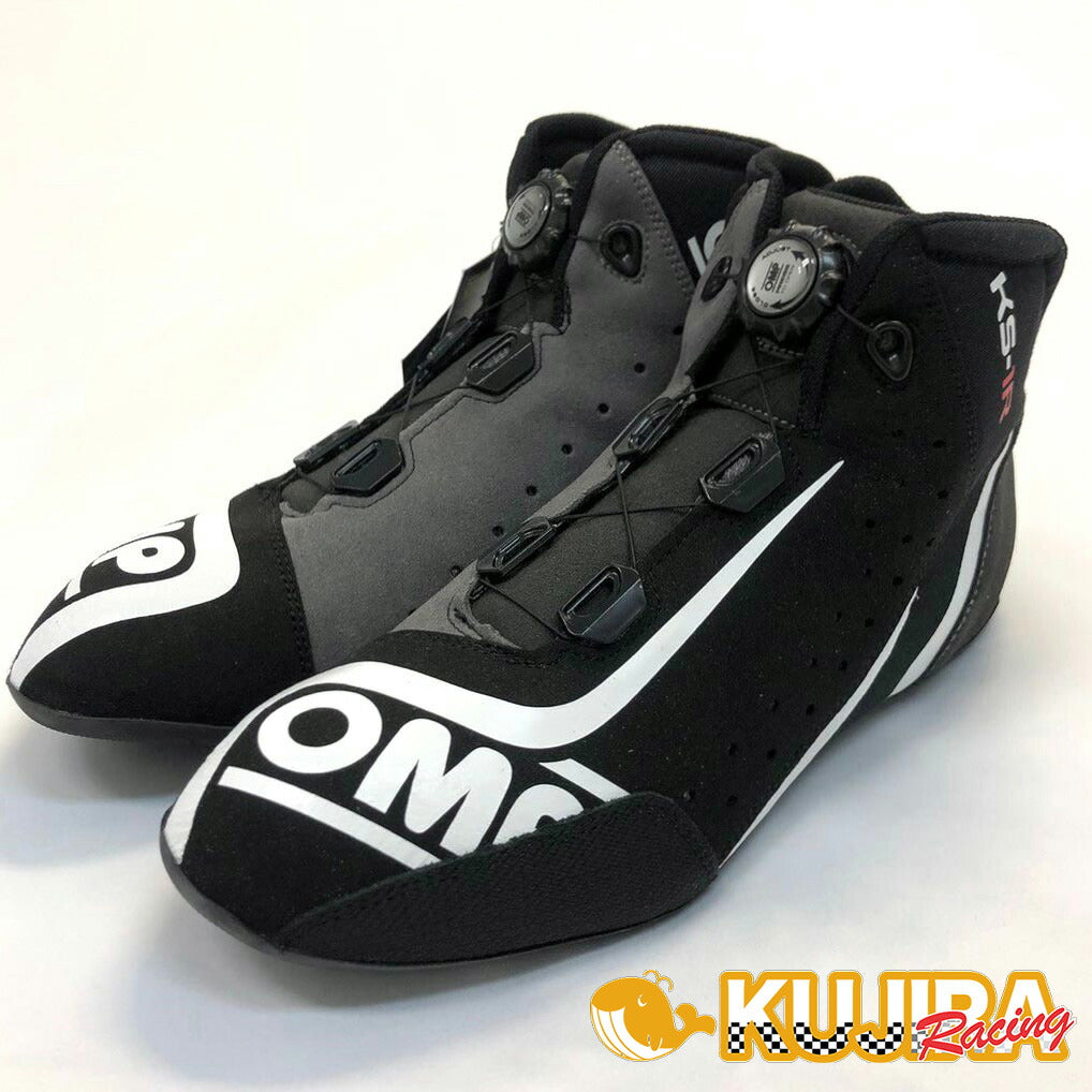 OMP オーエムピー KS-1Rカートブーツ ブラックシルバー – Kujira Racing