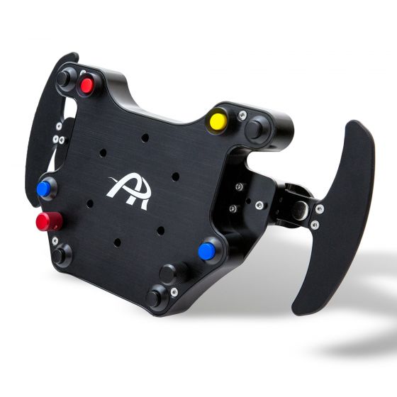 Ascher Racing B16M-SCボタンボックス/ステアリングホイールプレート - ワイヤレス 【 レーシングシミュレーター ゲーム ...